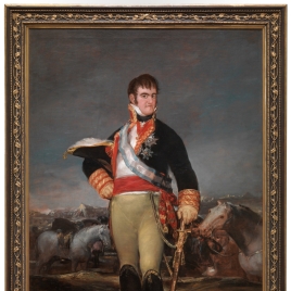 Ferdinand VII at an Encampment - The Collection - Museo Nacional del Prado