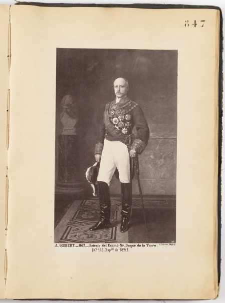 El capitán general Francisco Serrano, I duque de la Torre - Colección ...