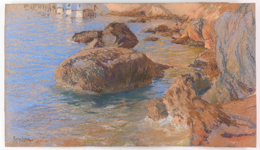 Estudio de roca - Colección - Museo Nacional del Prado