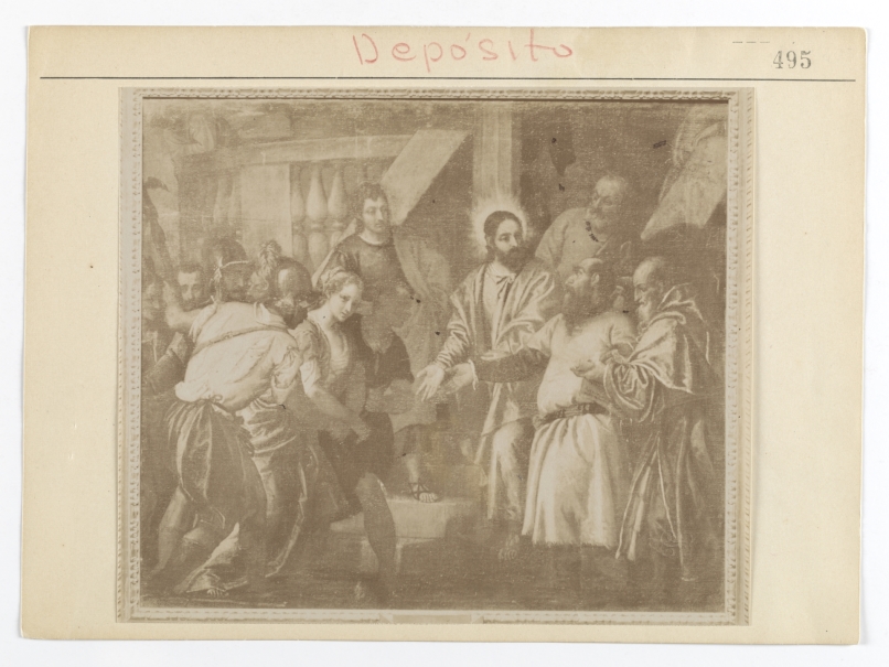 La mujer adúltera - Colección - Museo Nacional del Prado