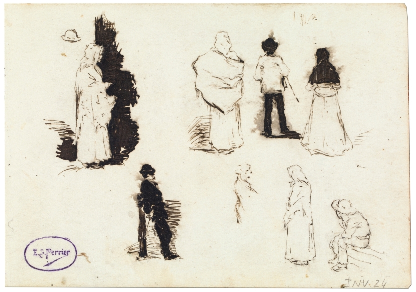 Apuntes de figuras: tipos castizos - Colección - Museo Nacional del Prado