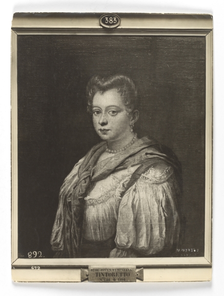 Joven veneciana - Colección - Museo Nacional del Prado