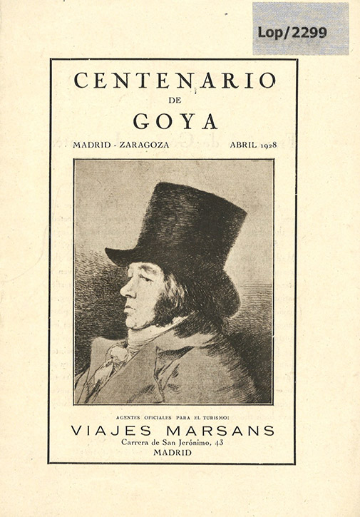 Goya en la Biblioteca - Museo Nacional del Prado
