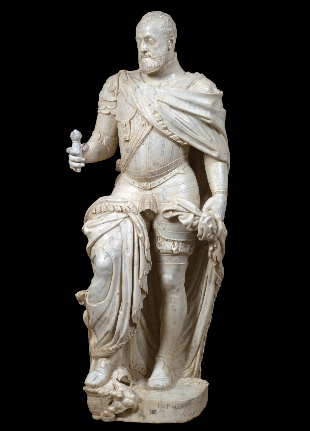 Carlos Quinto. Leone y Pompeo Leoni - Obra en lectura fácil - Museo Nacional del Prado